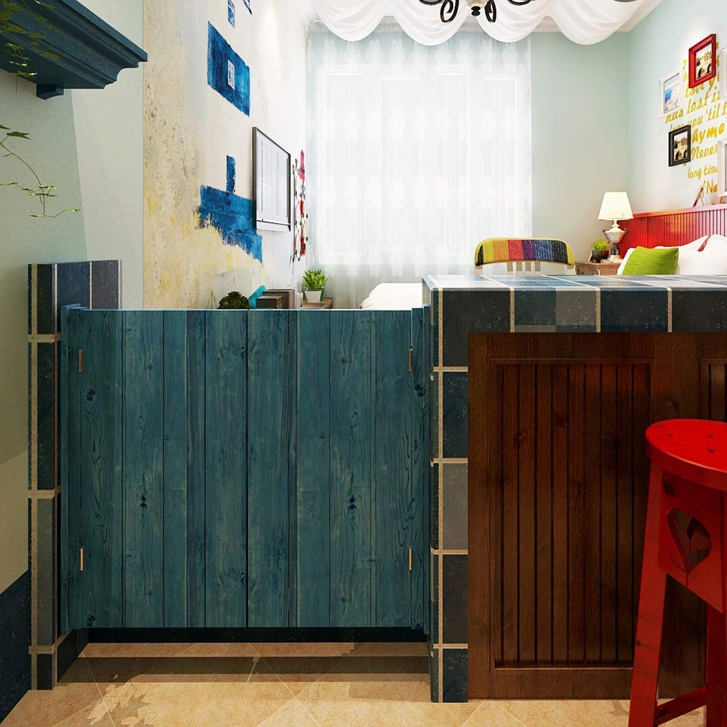 Buy Wall-ed Table Swinging Doors Cafe Doors, Retro Two-Way Open Louver ...