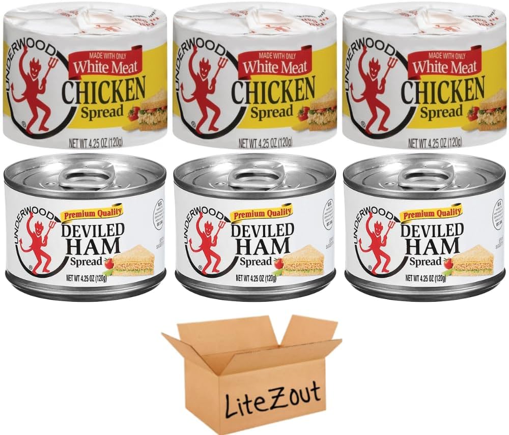 Amazon.com : Pack Of 4 Cans Deviled Ham Spread, 4.25 oz. : Grocery ...