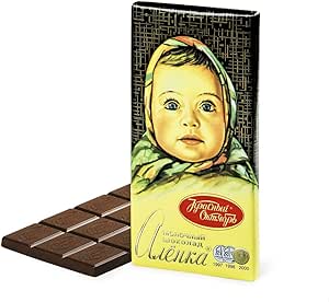 Amazon.com: Imported Russian Chocolate Alionka (Set of 5) : Grocery ...