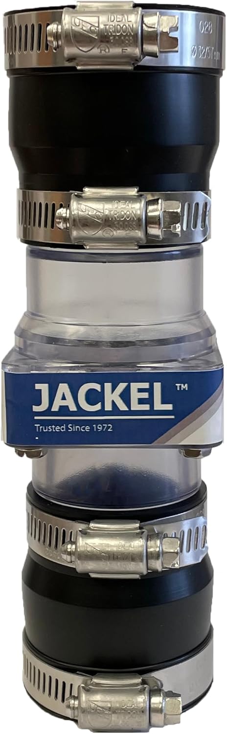 JACKEL Sump Pump Check Valve, Clear, Model: DJ-545C - Amazon.com