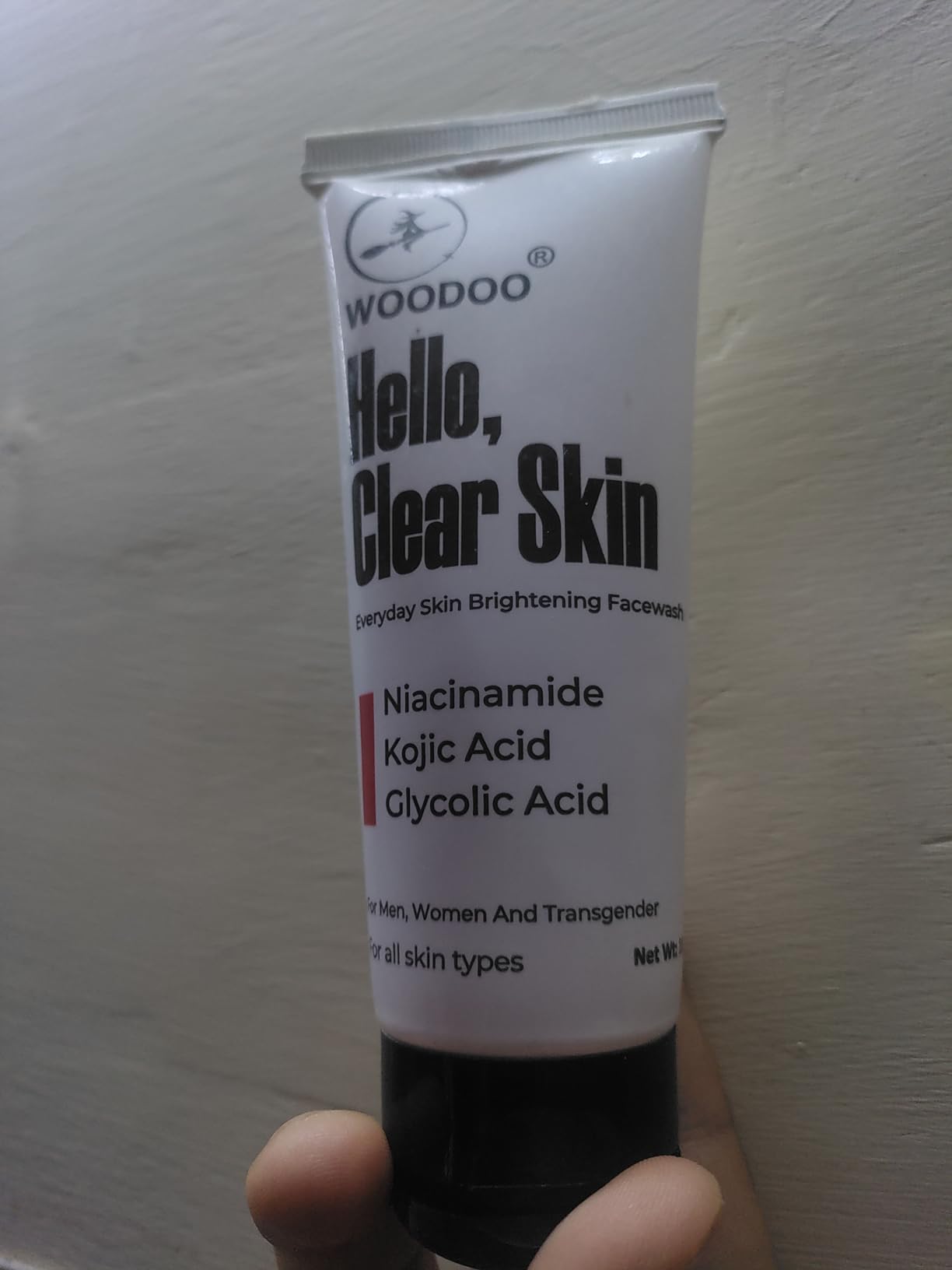 WOODOO - Hello Clear Skin Face Wash | Kojic Acid | Niacinamide ...
