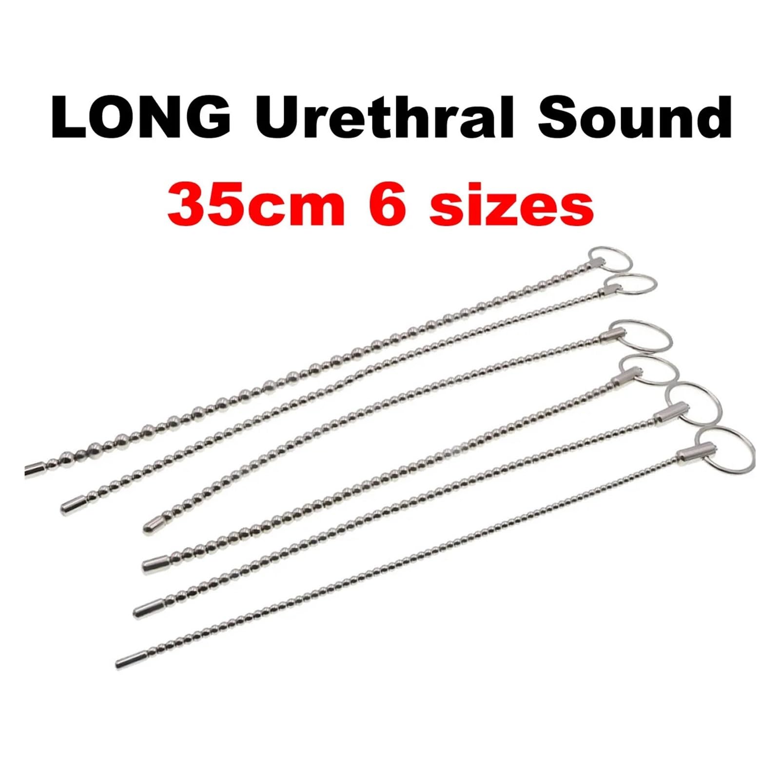 Wishly | 35cm Stainless Steel Urethral Sound Dilators Penis Plug Insert ...