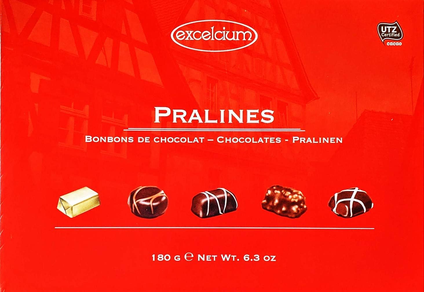Hamlet Excelcium Assorted Chocolate Pralines 180g : Amazon.co.uk: Grocery