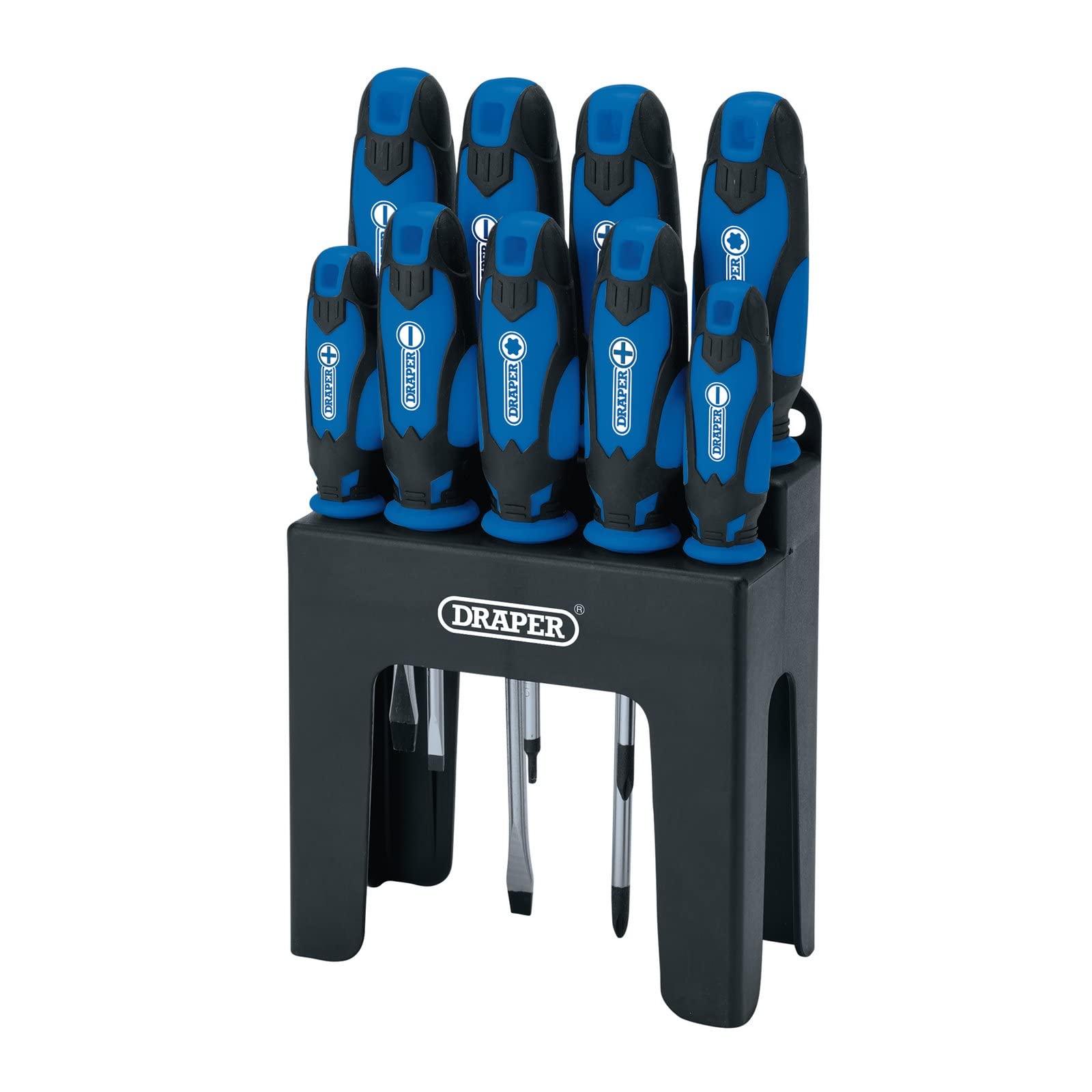 Draper 9 -Piece Screwdriver Set | Chrome Vanadium Steel Screwdrivers ...