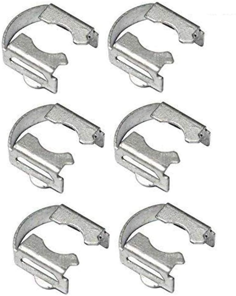 Amazon.com: 6x Automotive Fuel Injector Metal Retaining Clip Auto Part ...