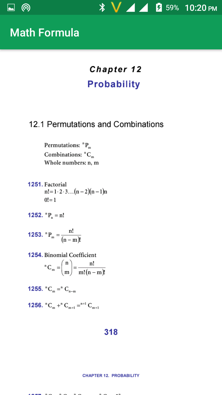 Math Formula, All Mathematics Formula (offline) - App on Amazon Appstore
