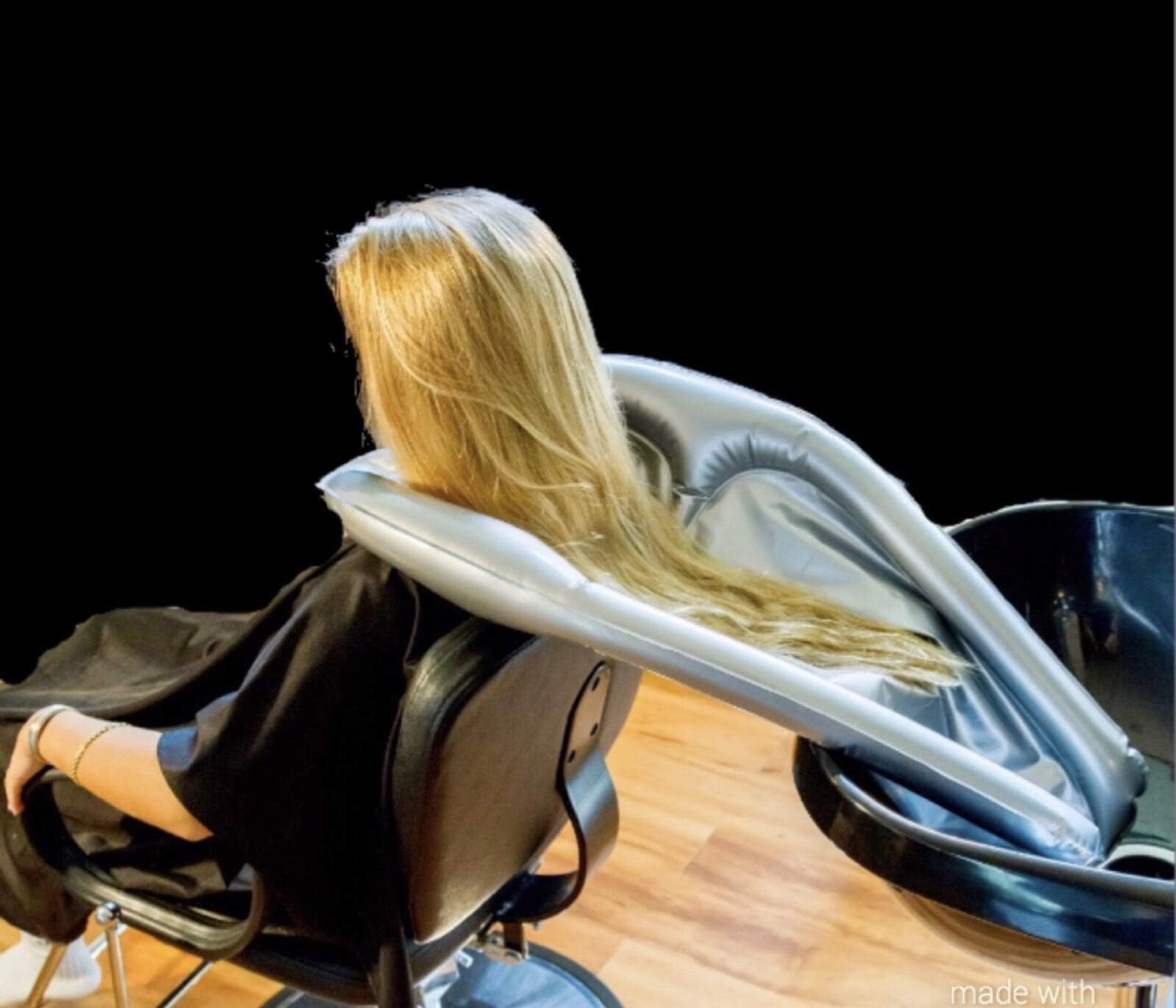 Snapklik.com : Inflatable Hair Washing Funnel For Shampooing Hair In ...