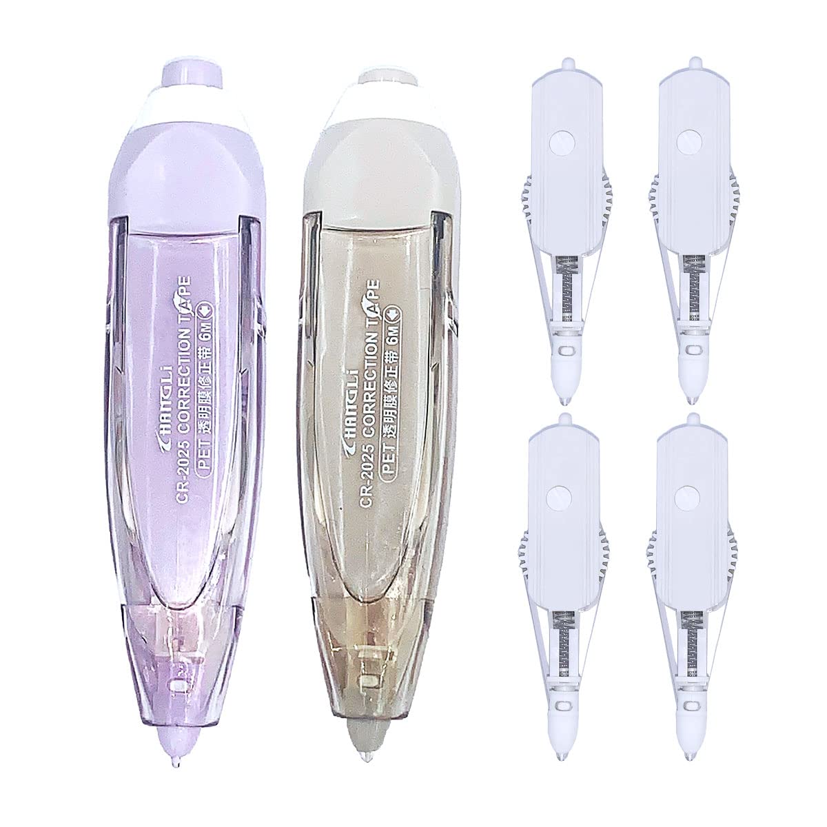 Amazon.com : LOPURO White Out Correction Tape, 6Pcs White Out Tape ...