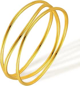 Amazon.com: munone Interlocking Anxiety Ring, Triple Row Rolling ...