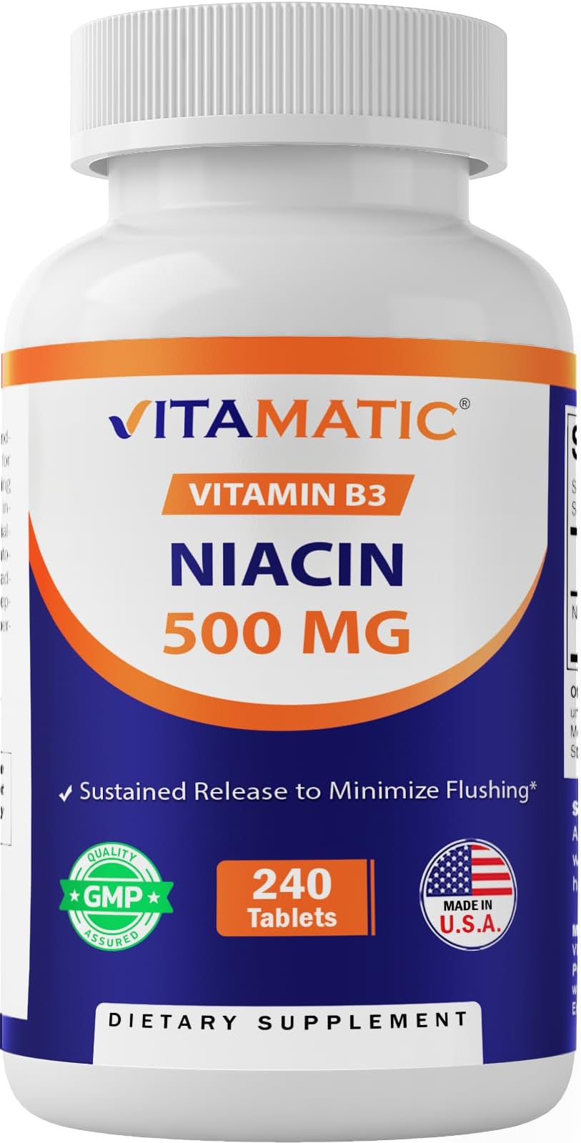 Amazon.com: 21st Century Niacin 500 mg Prolonged Release Tablets, 100 ...