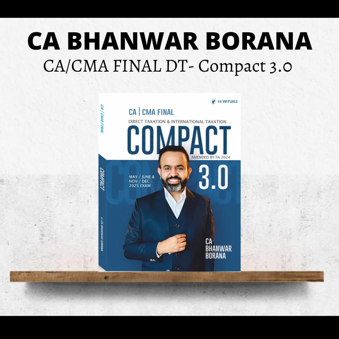 Buy CA/CMA Final Direct Tax Compact By CA Bhanwar Borana | For May/June ...