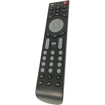 Amazon.com: New OEM Replaced JVC LED TV Remote Control RMT-JR01 0980 ...
