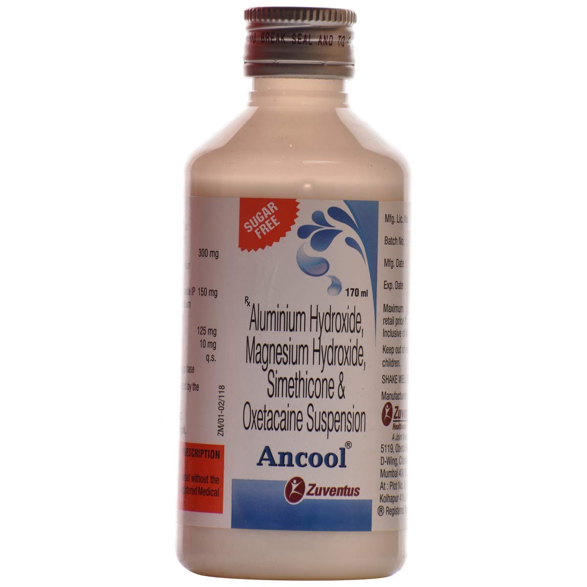 Ancool - Bottle of 170 ml Suspension : Amazon.in: Health & Personal Care