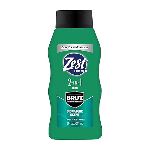 Amazon.com : Zest Mens 2-in-1 Body Wash - Body Wash for Men - Cleanses ...