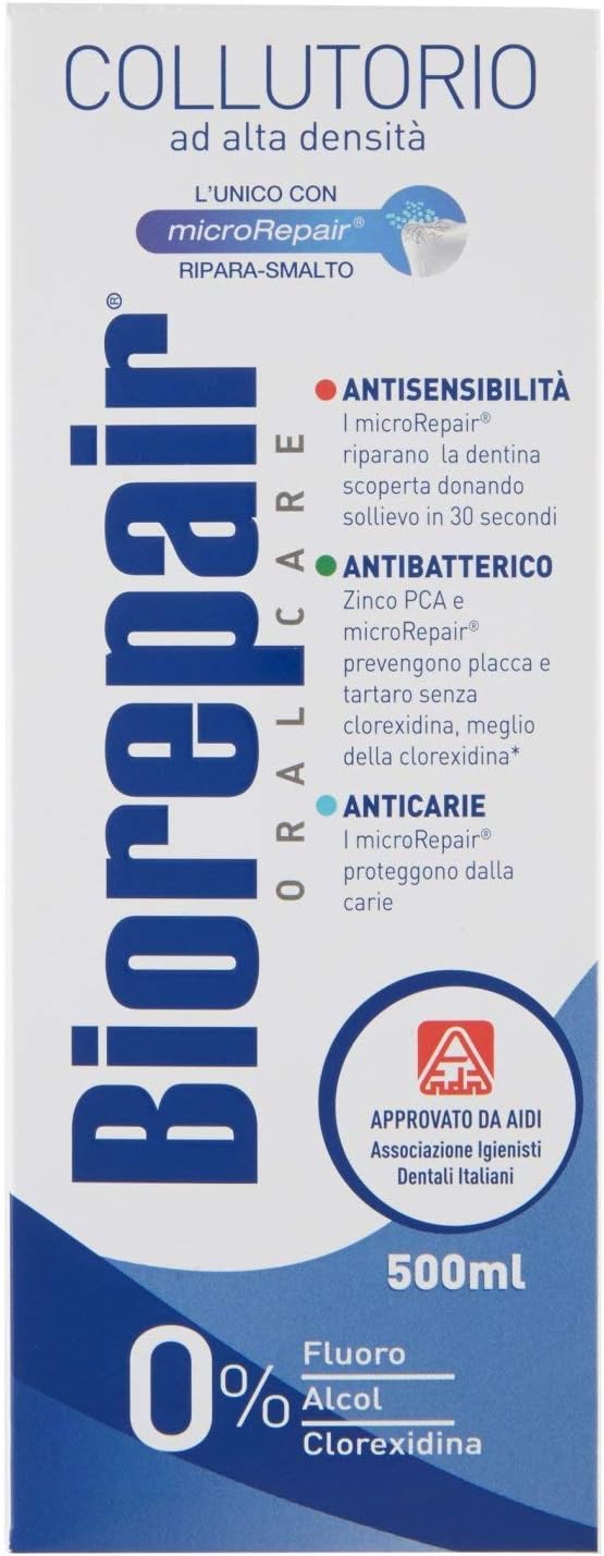 Collutorio Biorepair 4 Azioni 500 Ml by Coswell : Amazon.it: Salute e ...