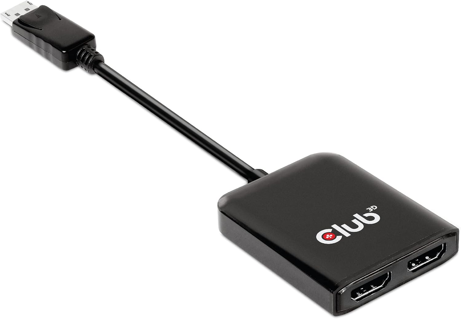 CLUB3D Multi Stream Transport (MST) Hub DisplayPort™ 1.4 to HDMI™ Dual ...