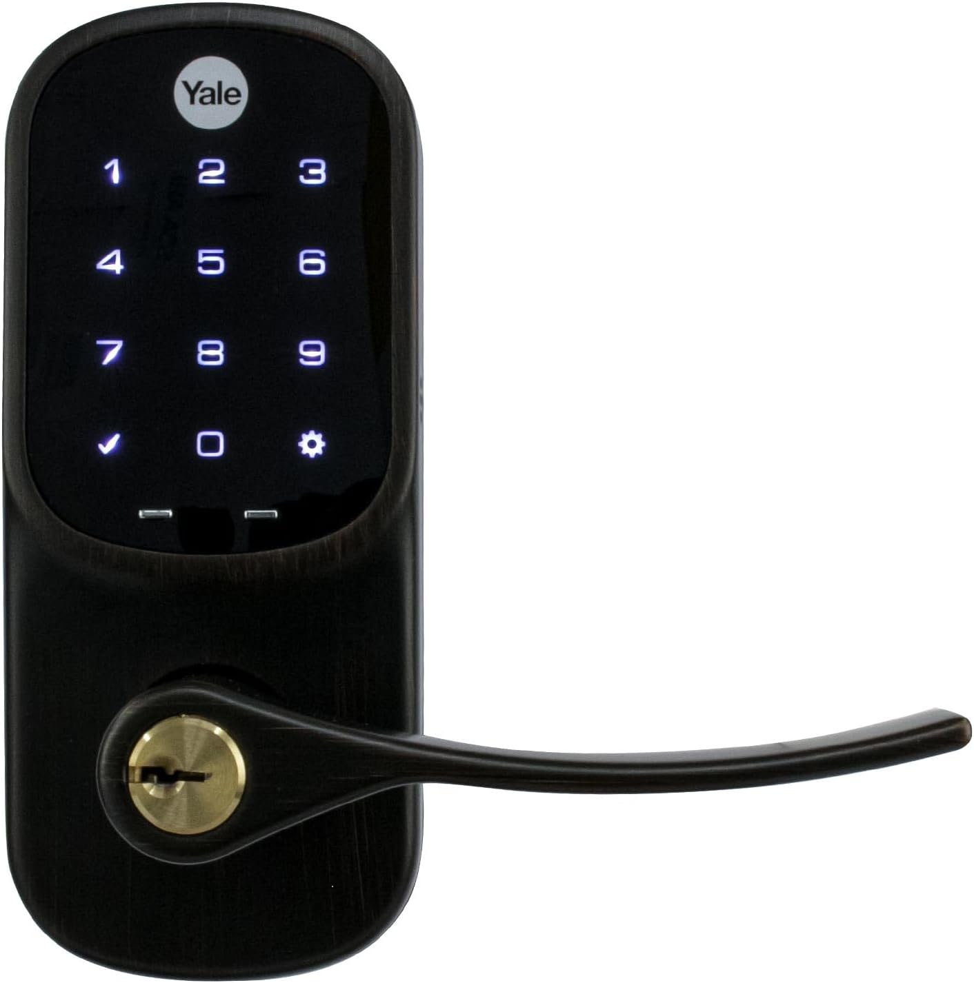 Yale Cerradura Inteligente Eléctrica Digital Manija Yrl226 : Amazon.com ...