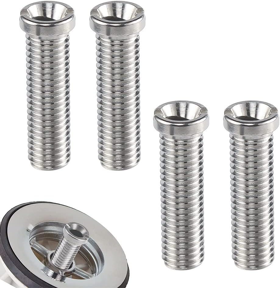 NewZC 4 Pieces Sink Basket Screw 35mm Stainless Steel Kitchen Wash ...
