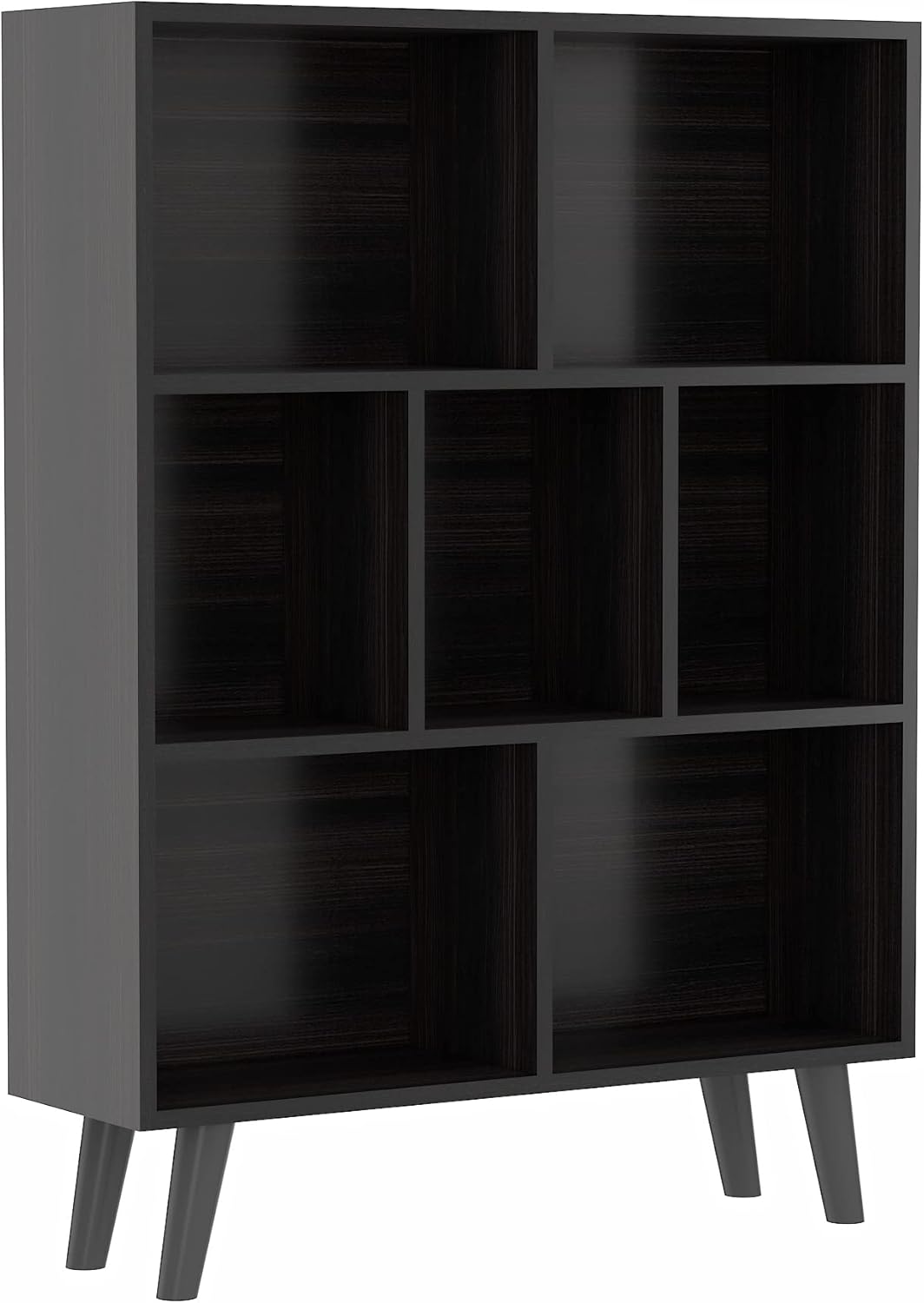 Amazon.co.jp: WAHEY 本棚 8キューブ オープンストレージ ディスプレイ本棚 脚付き HOFB012 : 文房具・オフィス用品