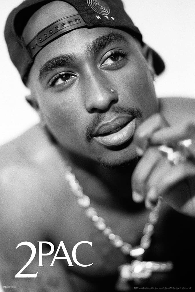 Pósteres de Tupac Póster de 2Pac Foto contundente Chile | Ubuy
