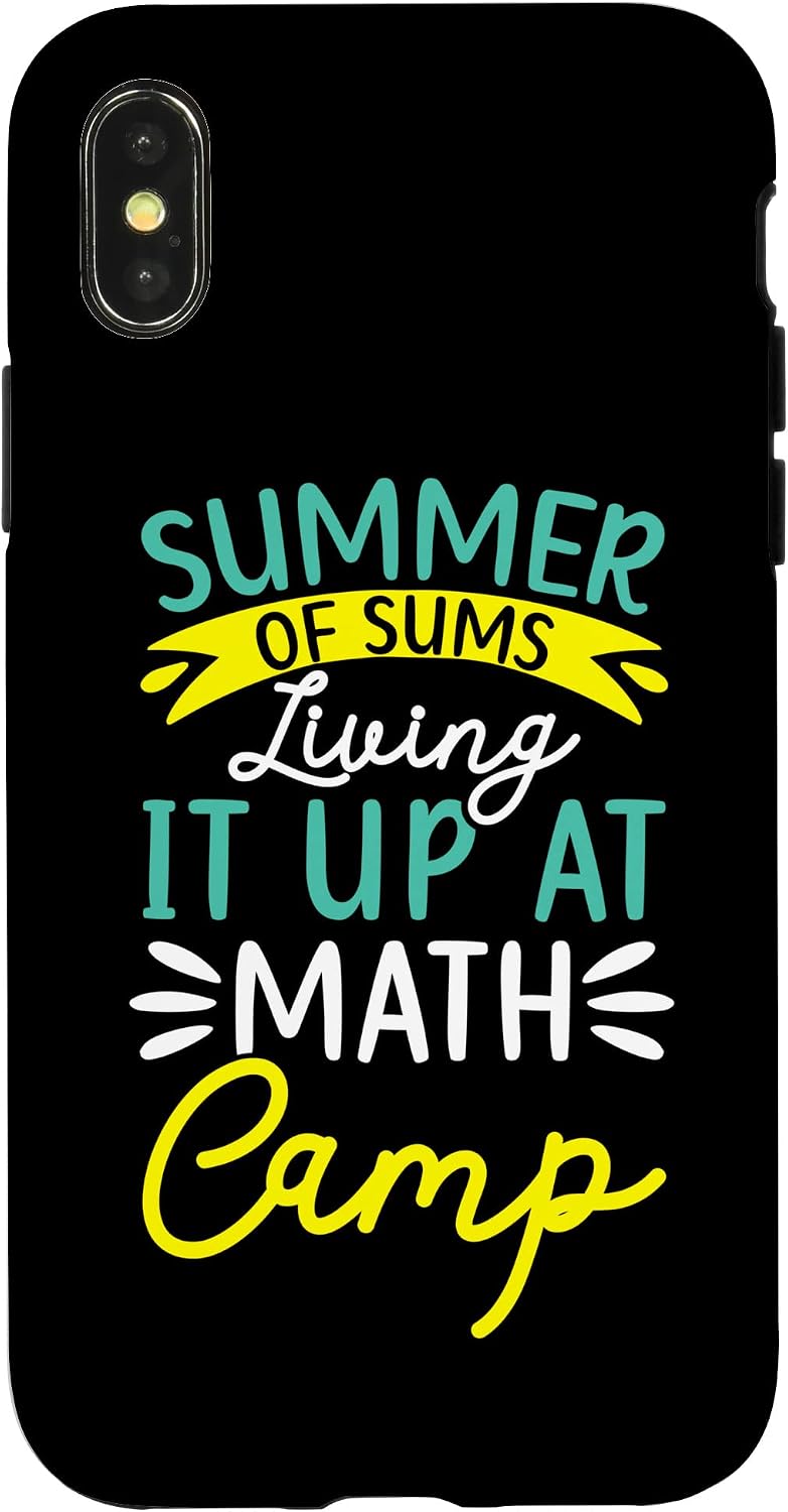 Amazon.com: iPhone X/XS Math Camp Mathematician Camper Mathematics ...