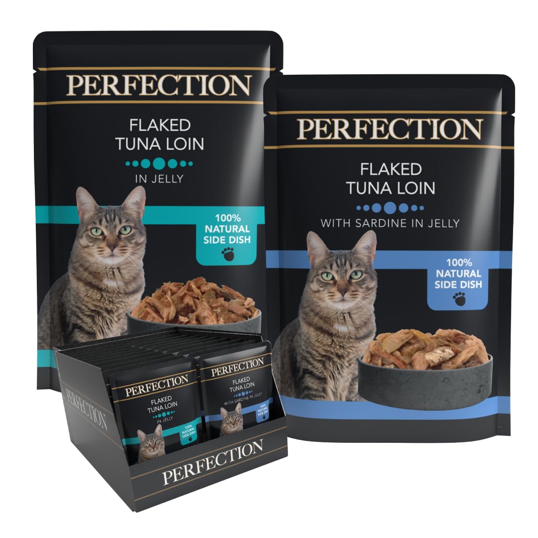 HiLife Perfection - Wet Food for Adult Cats - Flaked Tuna Loin, Tuna ...