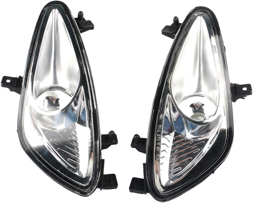 Amazon.com: CNUPSM Front Fog Light Lamp No Bulb 1 Pair Left and Right ...