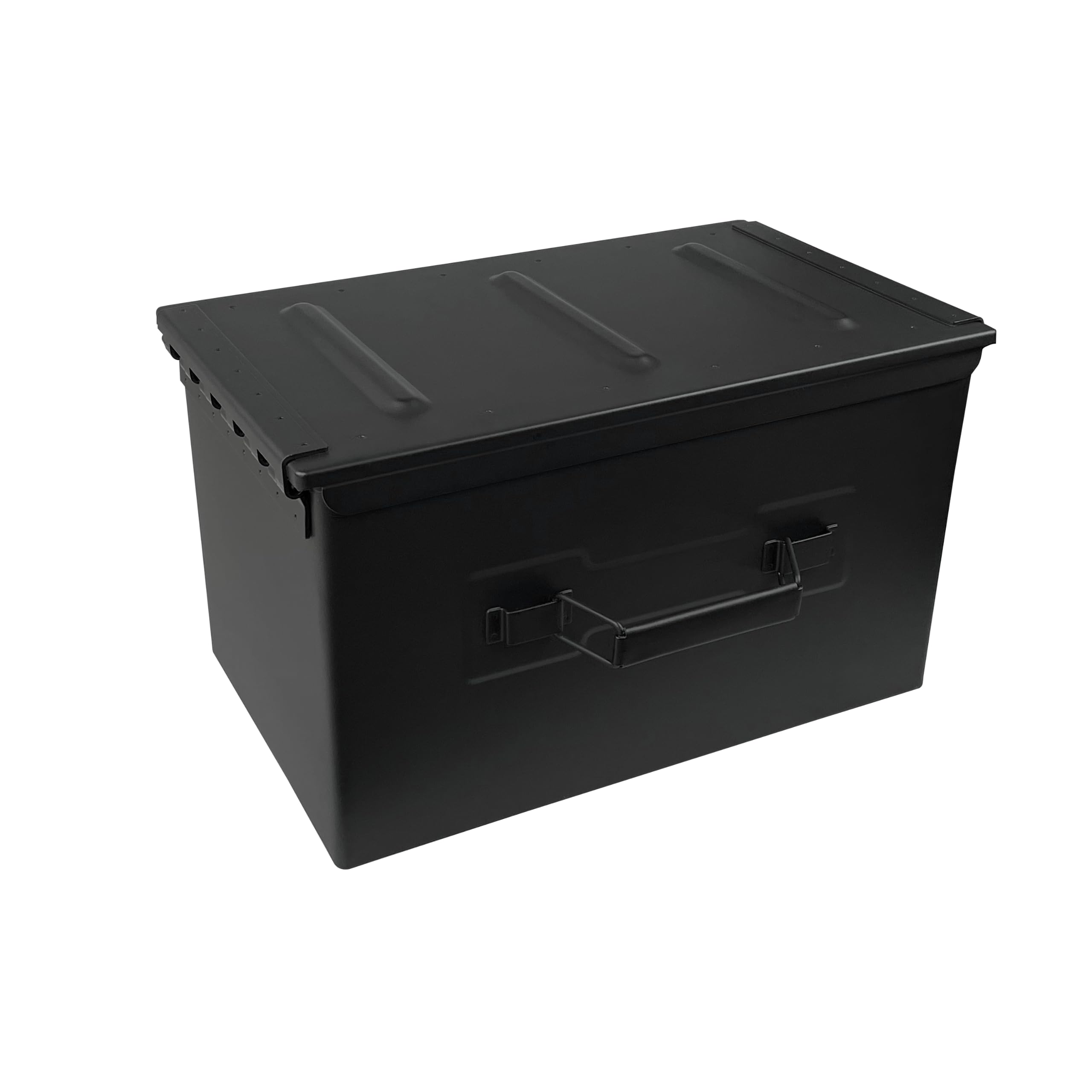 Buy Black Sierra XL Steel Ammo Can, Lockable & Water Resistant Box for ...