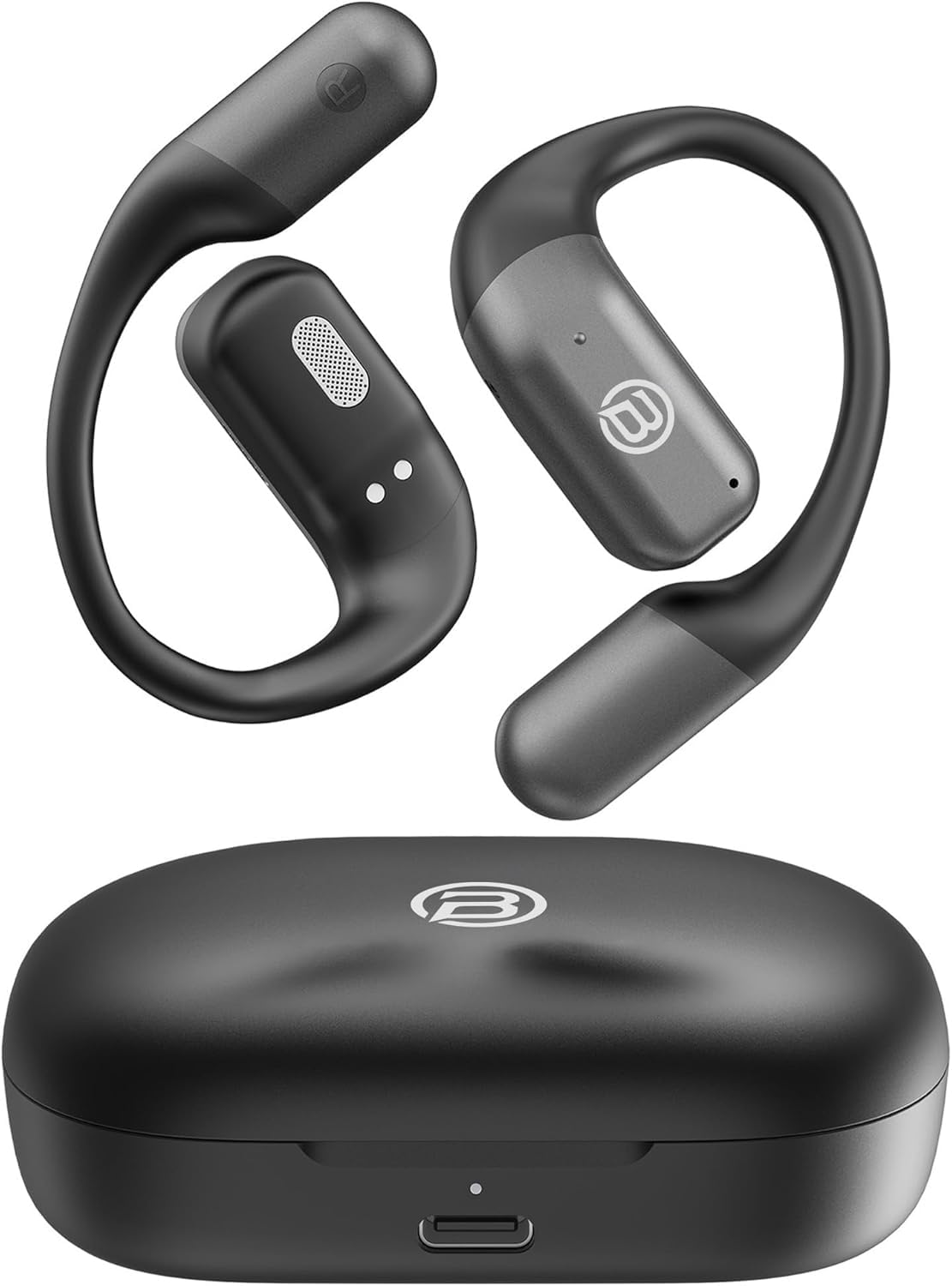 Snapklik.com : BUGANI Open Ear Headphones Wireless Earbuds