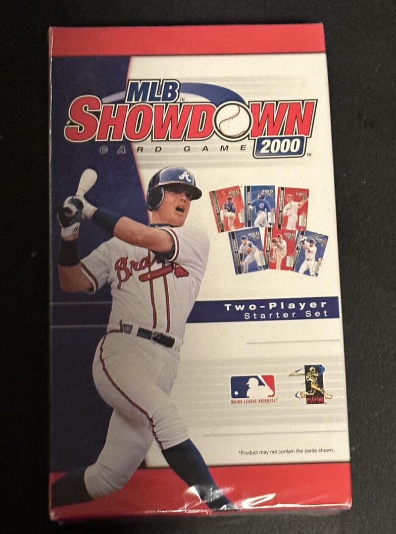 Amazon.com: 2000 MLB Showdown Baseball Factory Sealed Two-Player Starter Set by Wizards of the ...