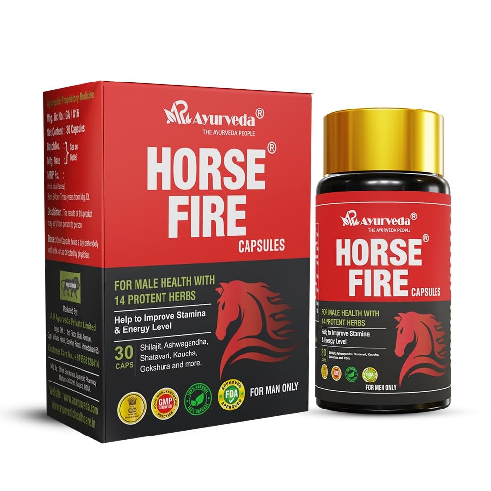 Buy Horse Fire Capsule, Strength & Stamina Booster For Men Wellness ...