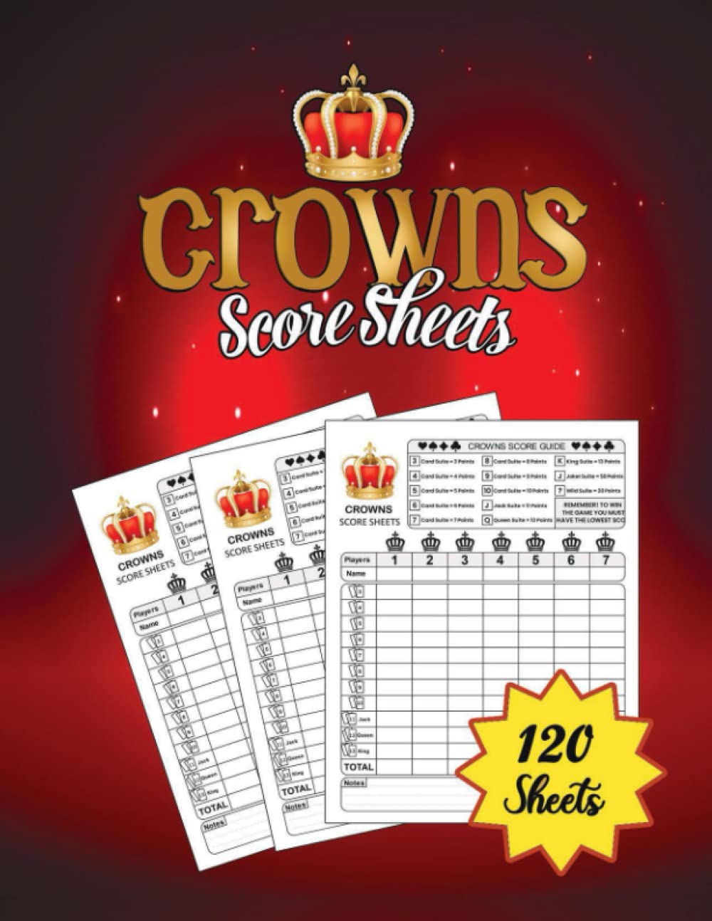 Buy five crowns score sheets: five crowns card game for adults score ...