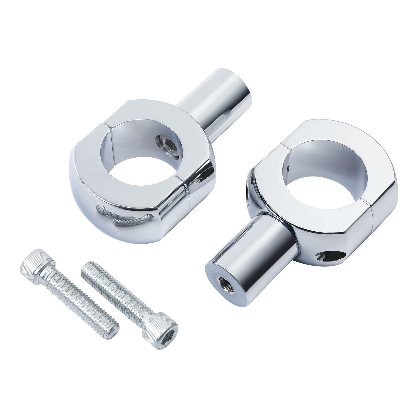 Amazon.com: XMT-MOTO 3.5'' Handlebar Risers Fit For Harley Softail Dyna ...