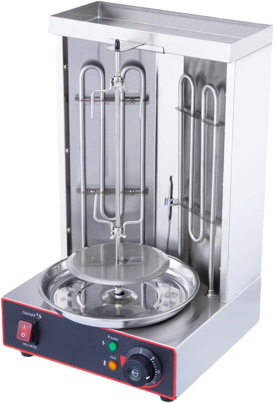 HAKKA Shawarma Grill Electric Rotisserie Oven with 360°Rotating ...
