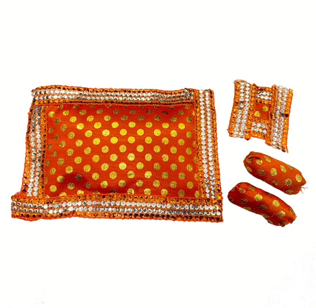 Buy Handmade Aasan Set for Laddu Gopal & Other Gods Shree Krishna ...
