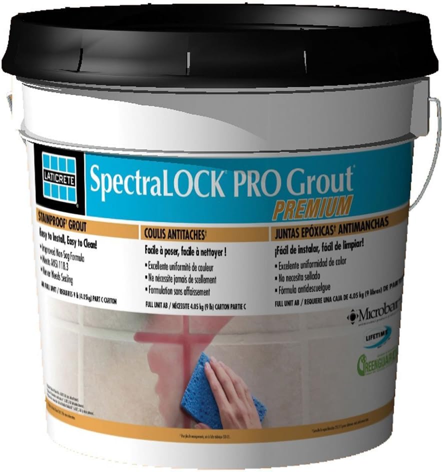 SpectraLOCK Pro Premium Grout AB Full Unit / Requires 9 LB (4.1 kg ...