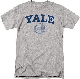 Amazon.com: Yale University Official Yale Seal Unisex Adult T Shirt ...