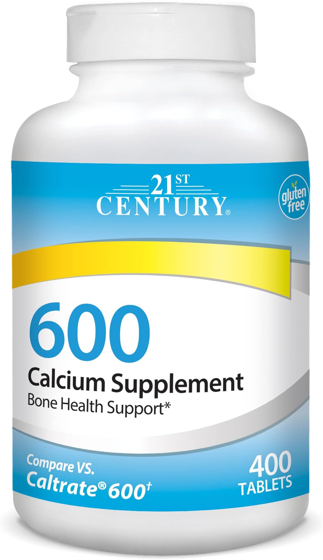 Amazon.com: Rugby 600 mg Calcium Tablets - Made with 10 mcg (400 IU) of ...