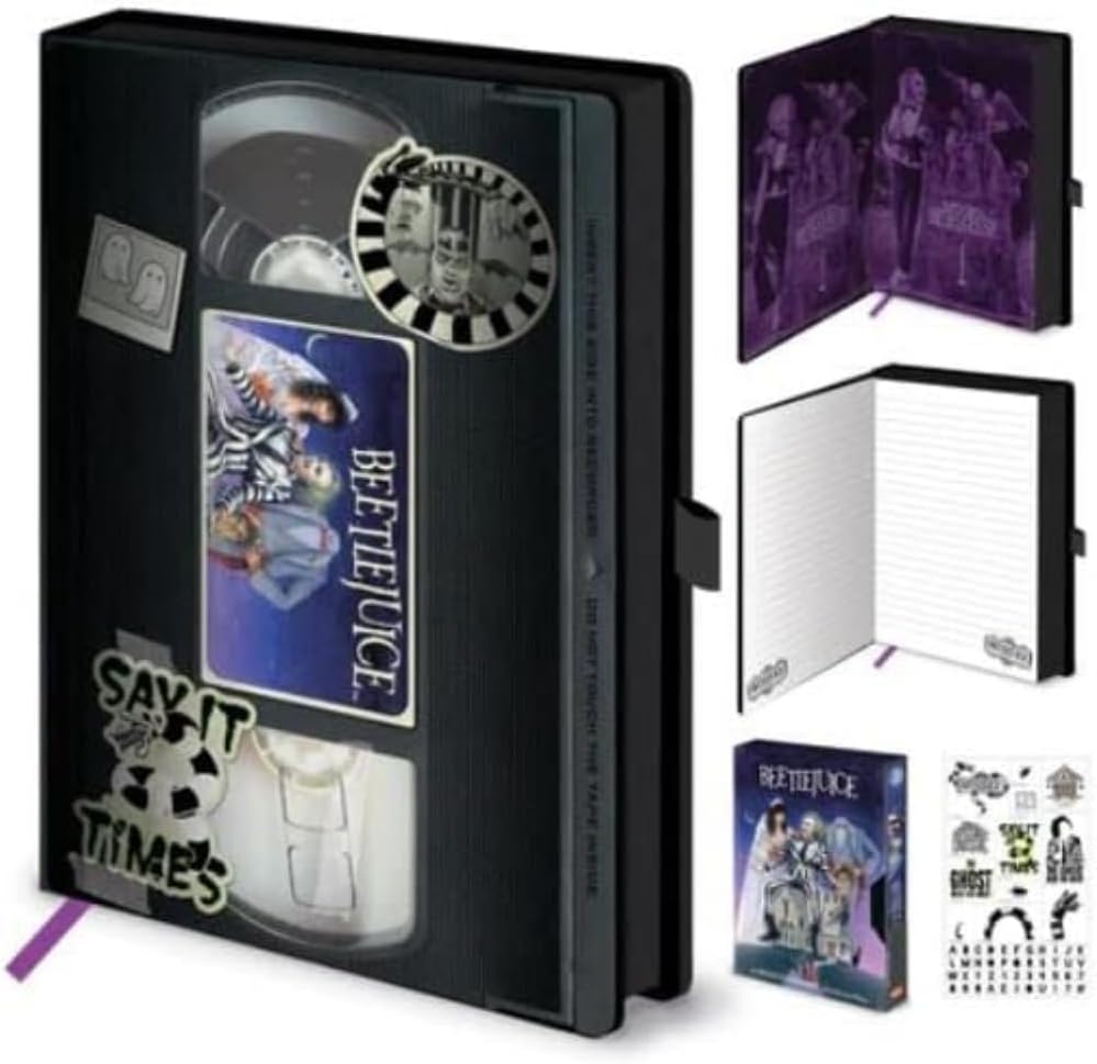 Pyramid International Beetlejuice Journal Notebook A5 (Retro Say It ...