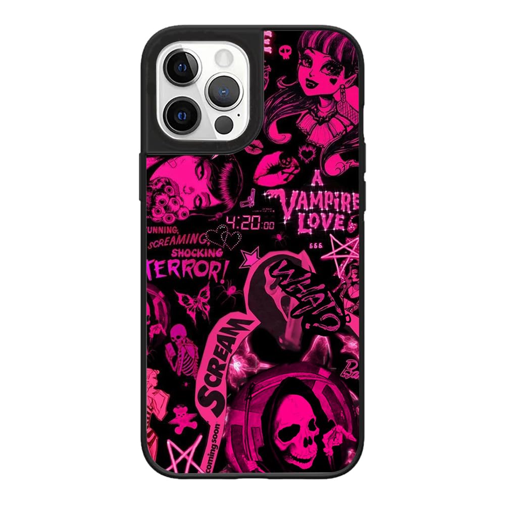 Amazon.com: Ehreus Horror Phone Case for iPhone 16 15 14 13 12 11 Pro ...