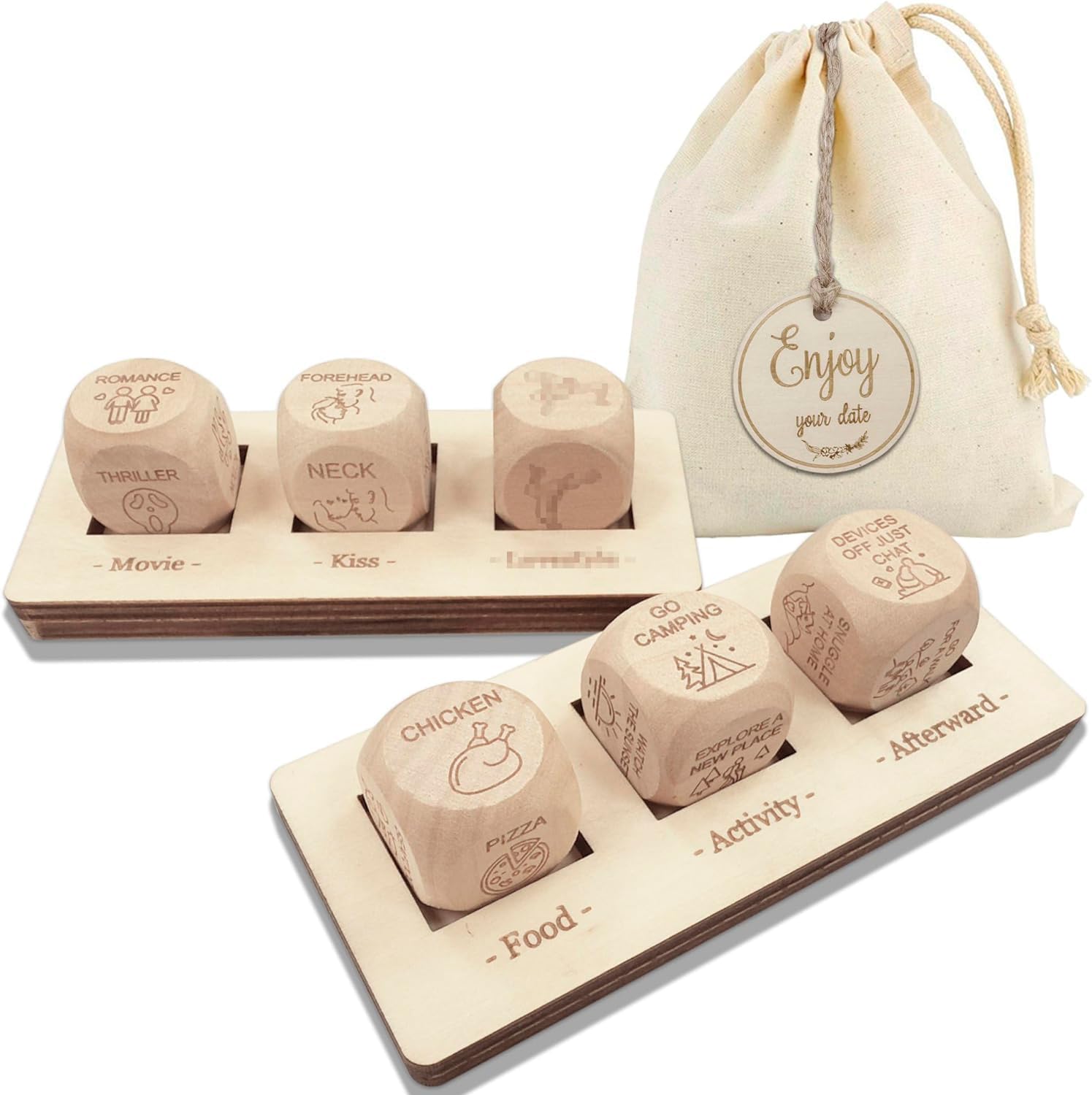 Amazon.com: 2024 New Date Night Dice for Couples, The Dicey Date Game ...