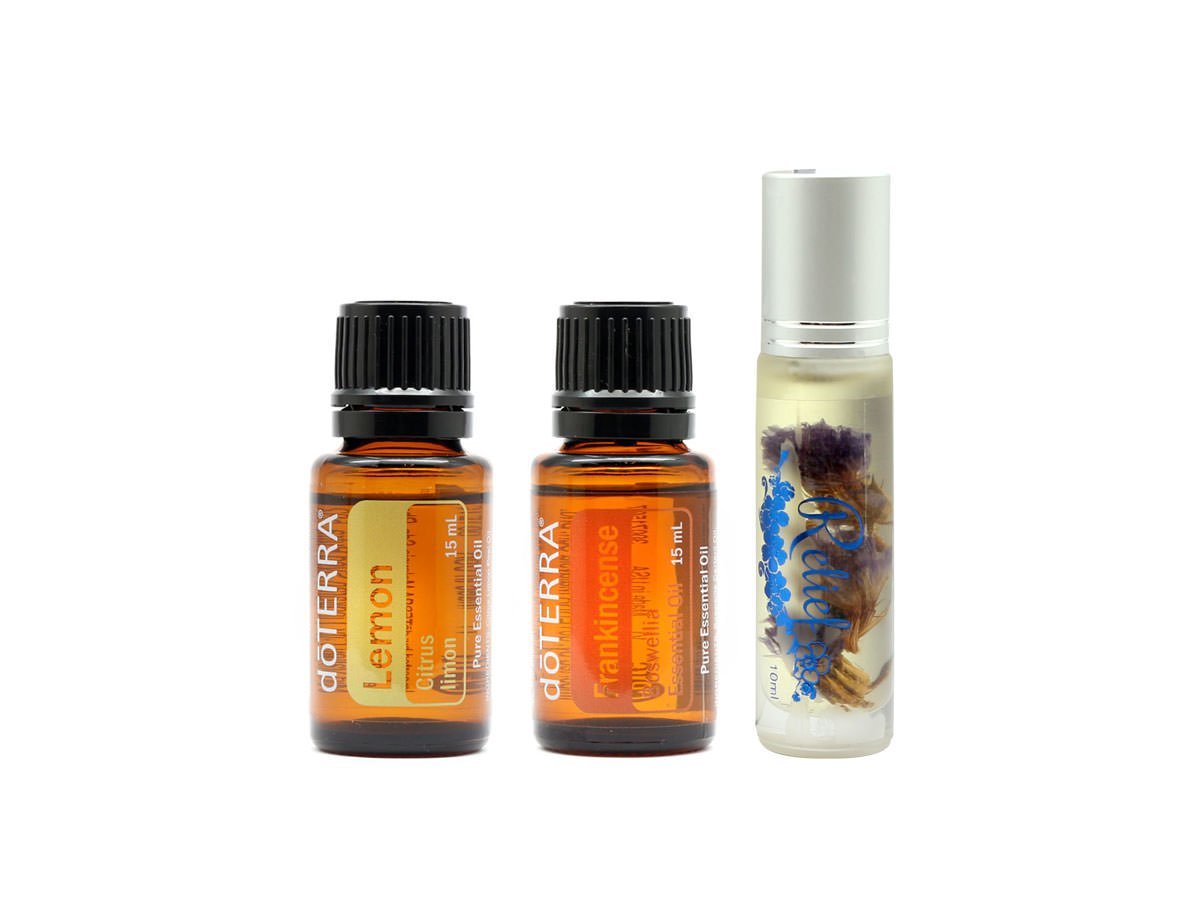 Amazon.com : Essential Oil Combo Set [doTERRA Lemon 15ml + Frankincense ...
