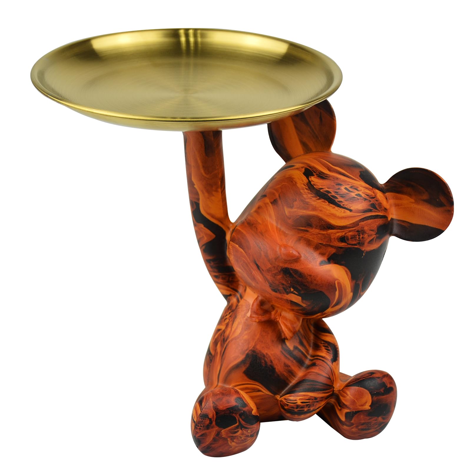 Snapklik.com : Coniuty Bear Holding Storage Tray, Decorative Bear ...