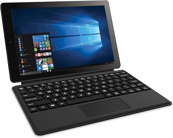 Amazon.com: 2018 RCA Cambio 2-in-1 10.1" Touchscreen Tablet PC, Intel ...