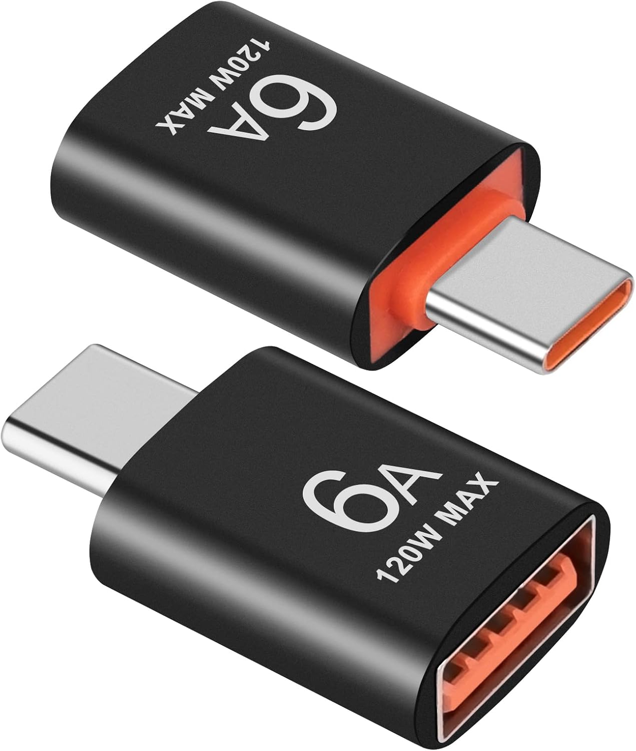 USB to USB C Adapter (2 Pack), USB Type C Male to USB A 3.1 Female ...