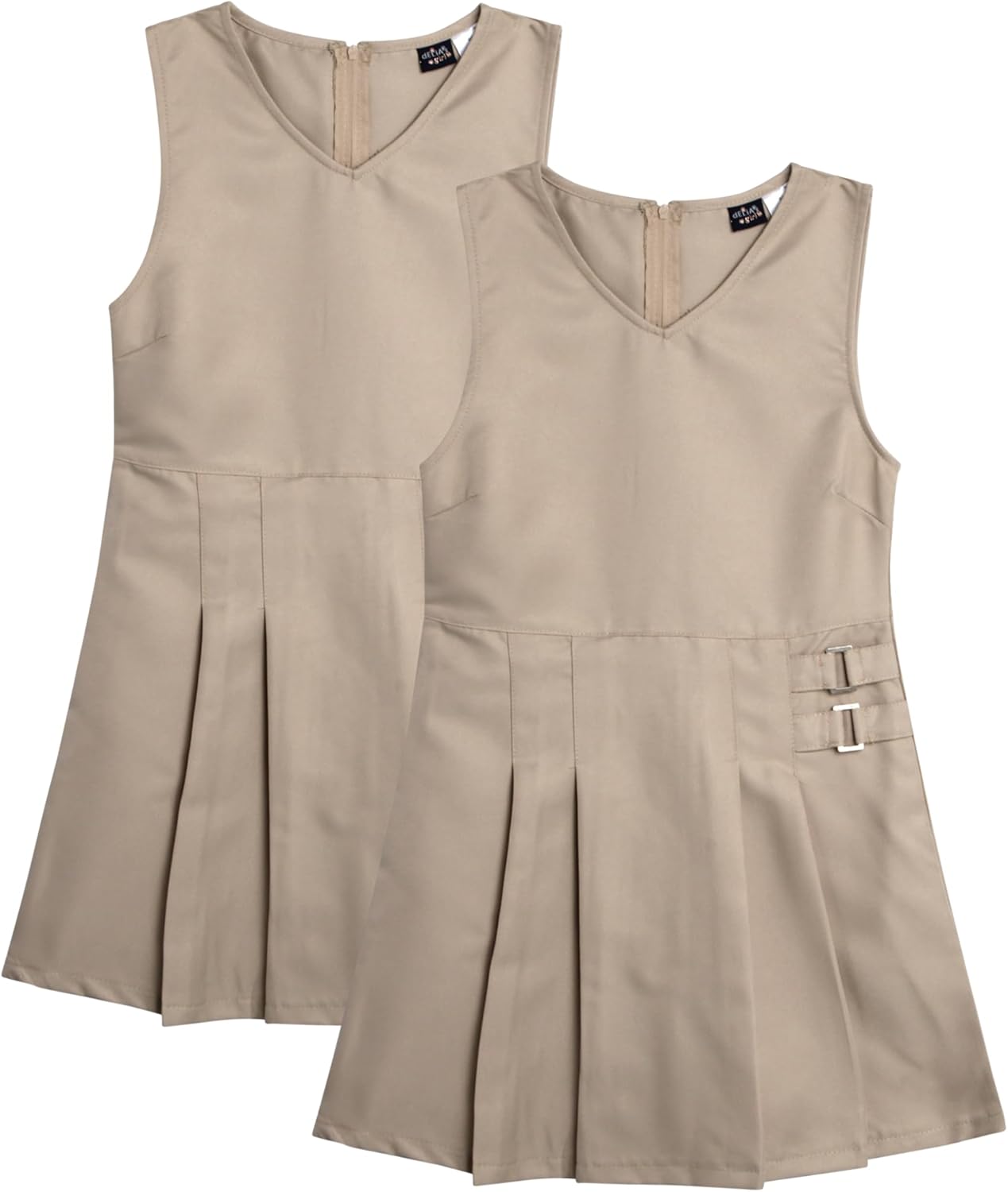Amazon.com: dELiA*s Girls' School Uniform Dress - 2 Pack Sleeveless ...