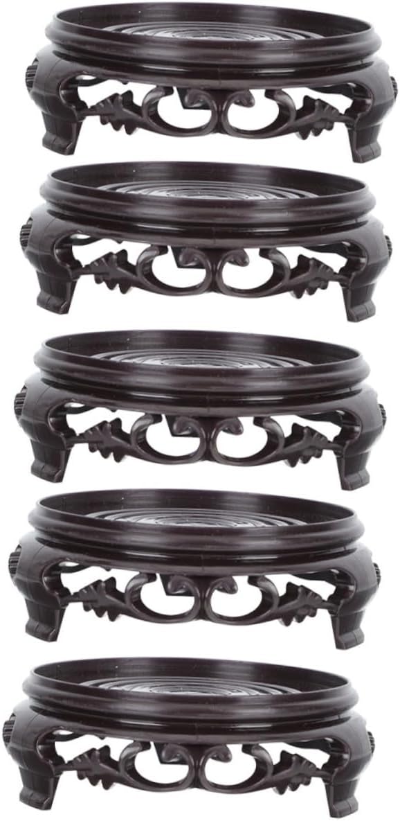 Amazon.com: Garneck 5 Pcs Flower Pot Base Ceramic Flower Pots Floor ...