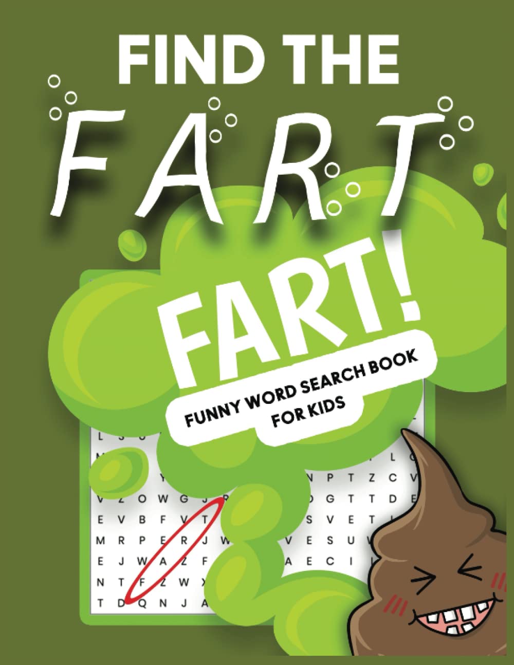 Amazon.com: Find the FART Funny Word Search Book for Kids: Fart Puzzle ...