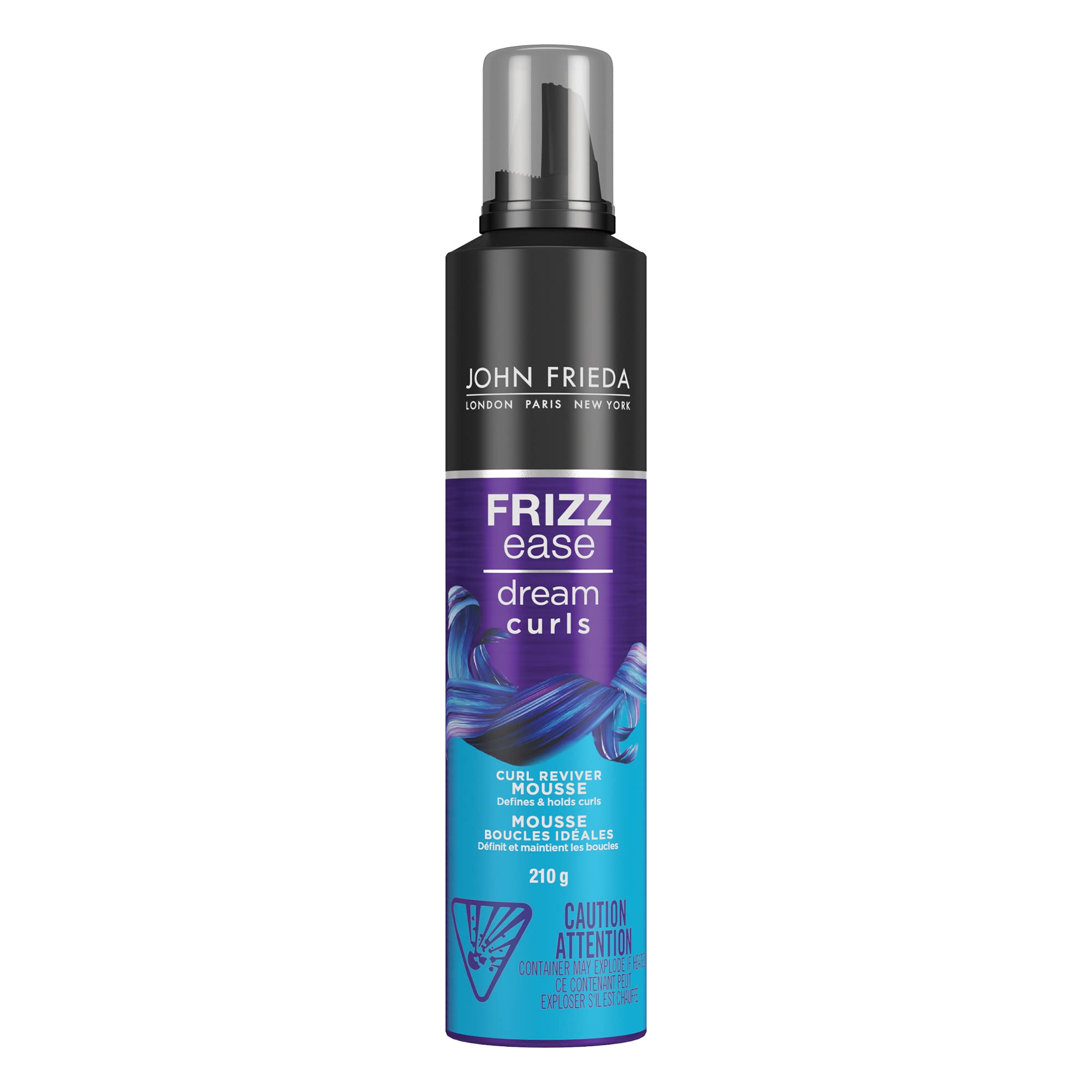 John Frieda Frizz Ease Dream Curls Curl Reviver Mousse for Controlled ...