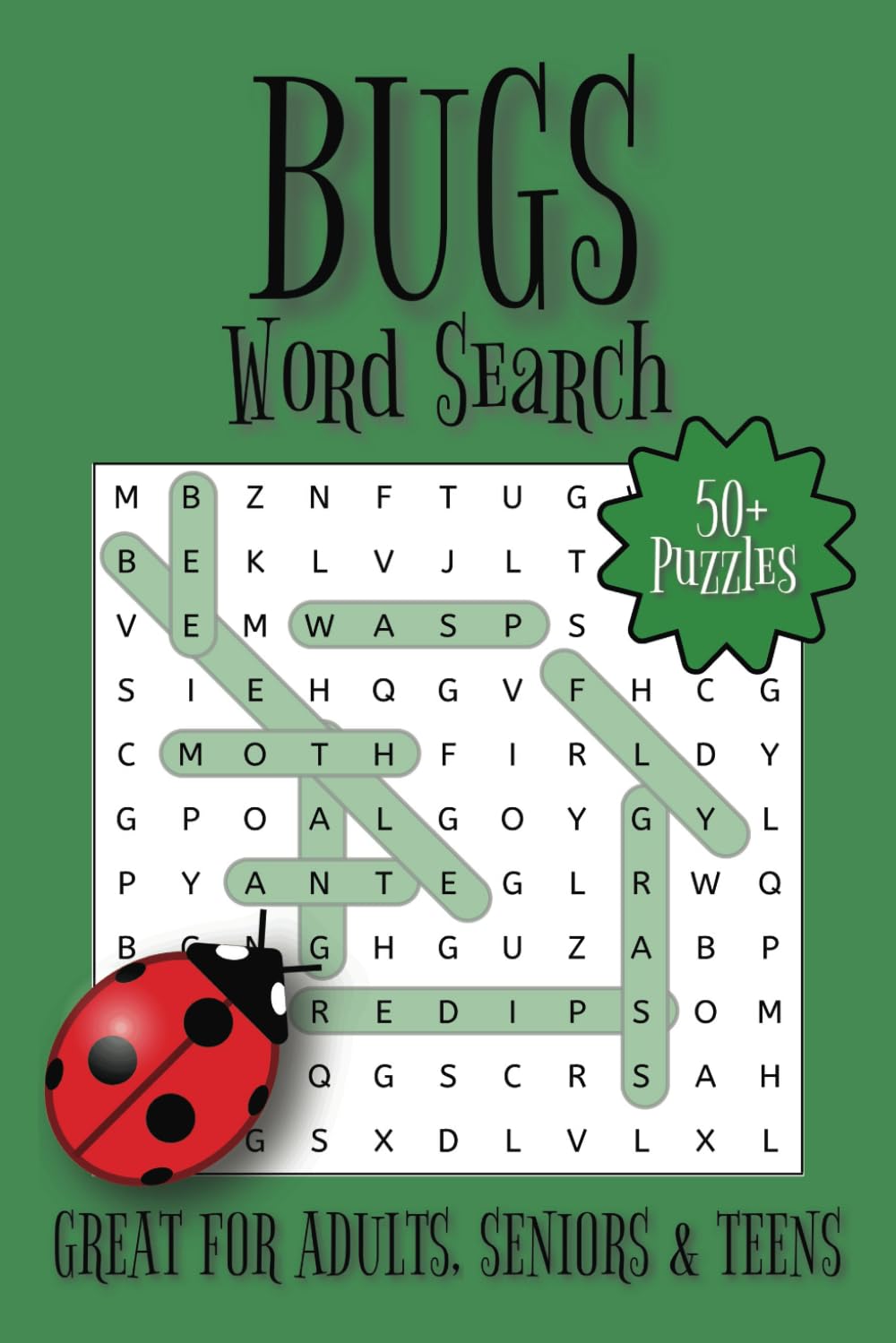 Amazon.com: Bug Word Search: A Crawling Adventure in Puzzles! Easy to ...
